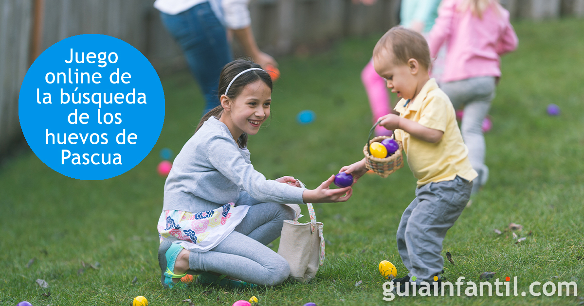 La búsqueda de los huevos de Pascua - Juego online en vídeo para niños