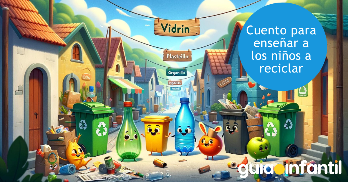 Aprendiendo a reciclar - Relato corto para niños en el Día Internacional del Reciclaje