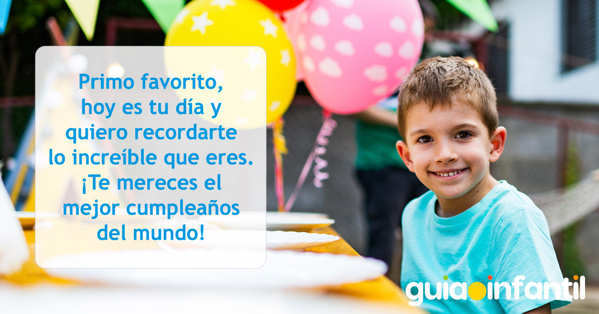 Mensajes para felicitar a primos y primas por su día de cumple