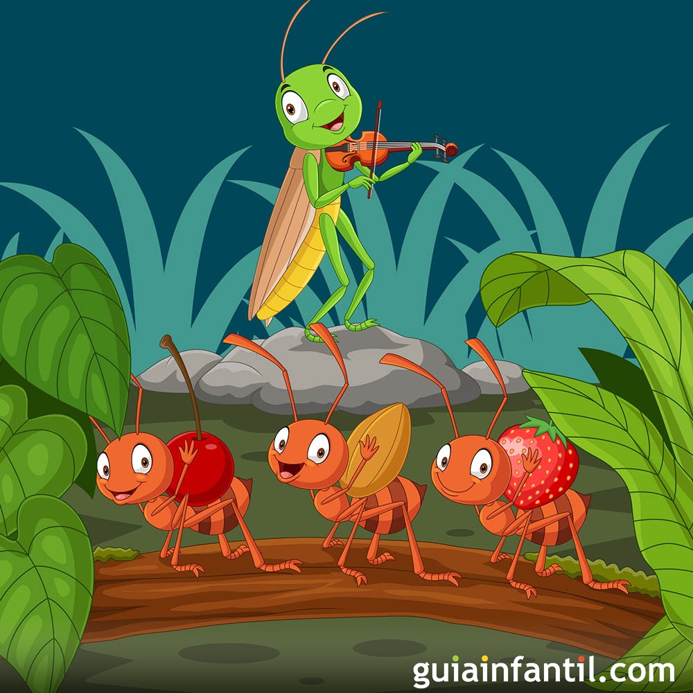 Fabulas La Cigarra Y La Hormiga Version Cortas De Esoterico ...