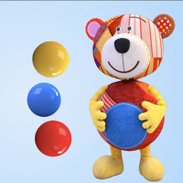Cómo enseñar los colores a un bebé con ayuda del Oso Traposo