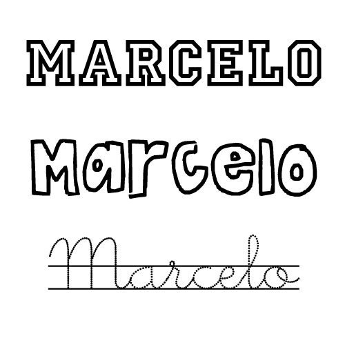 Marcelo para colorear - Imagui