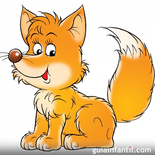 El zorro y la cigüeña. Fábulas de La Fontaine