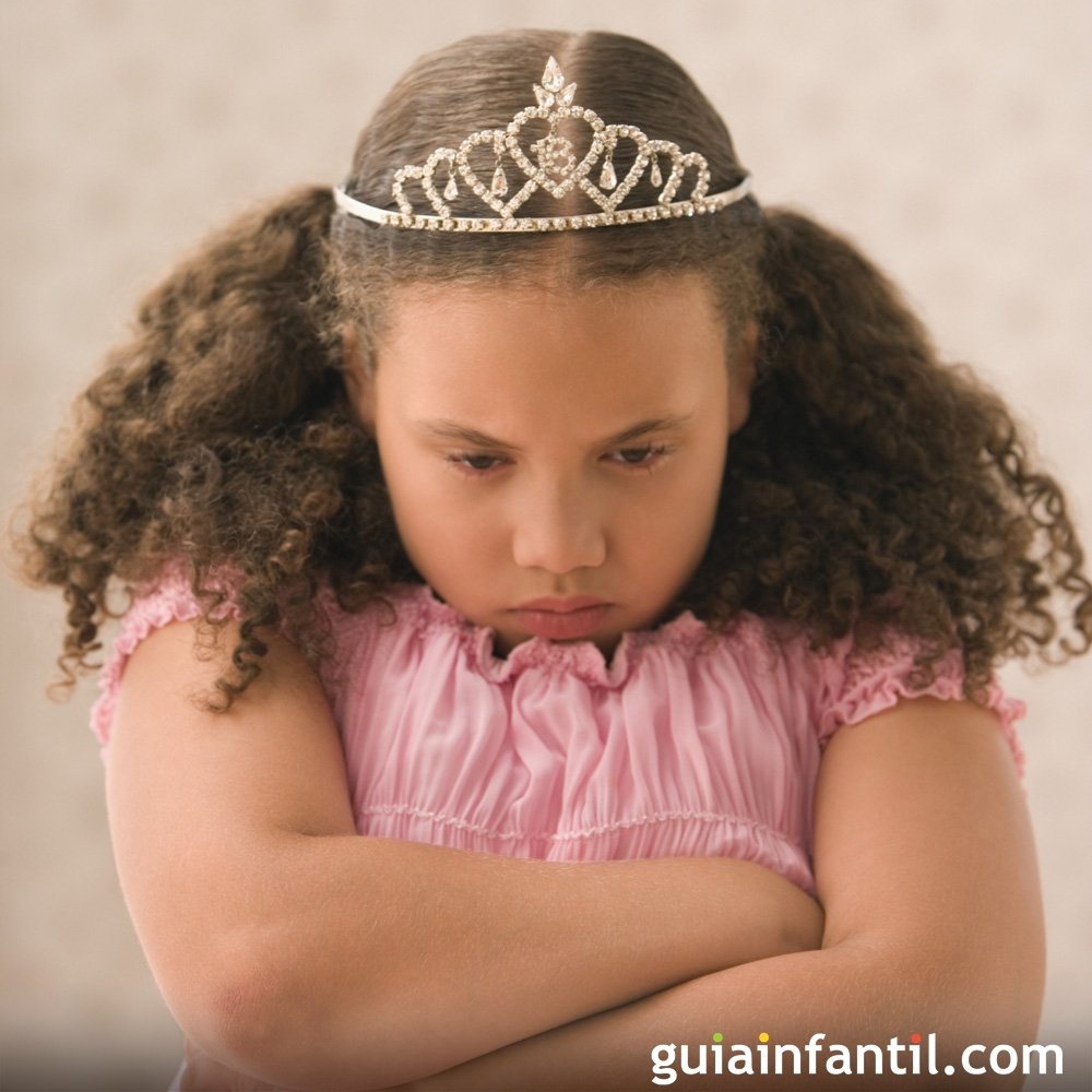 La terquedad infantil. Niño testarudo