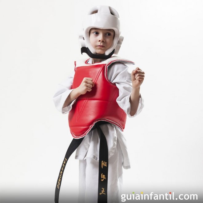 La practica del Taekwondo para los niños