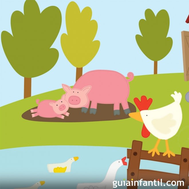 La gallina y el cerdo. Fábulas sobre la gratitud