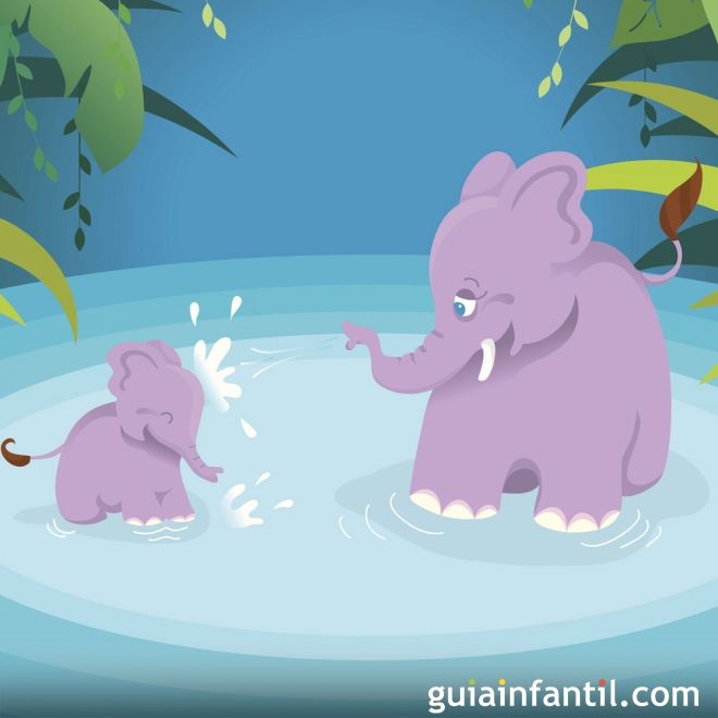 Chiquitín y los elefantes desobedientes. Cuento para niños rebeldes