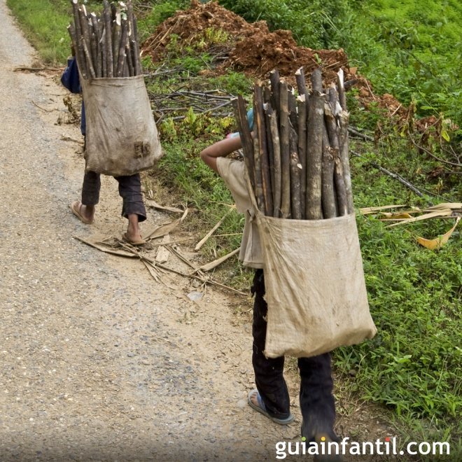 Niños trabajando: ¡eso tiene que acabar!