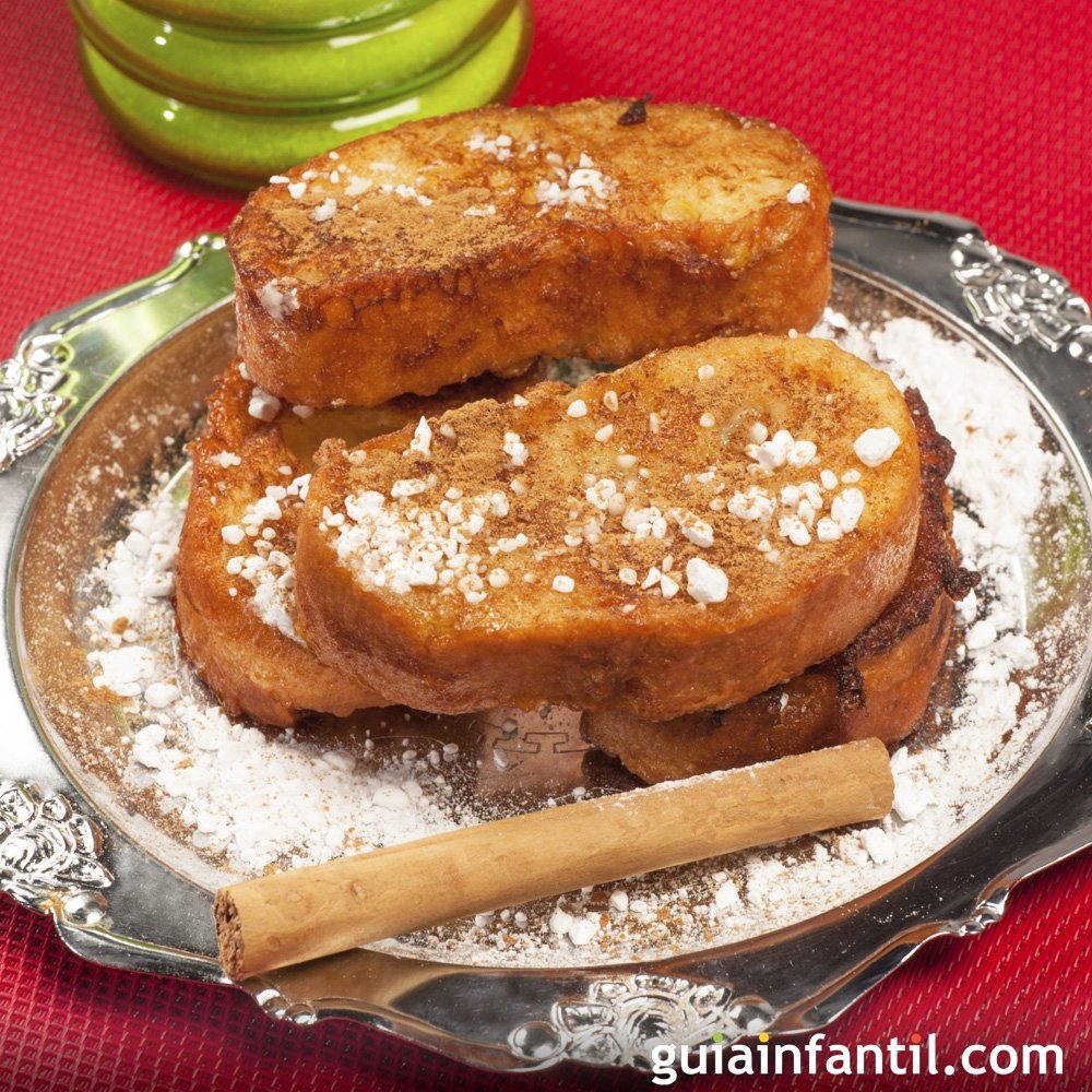 Recetas de torrijas de Semana Santa para los niños
