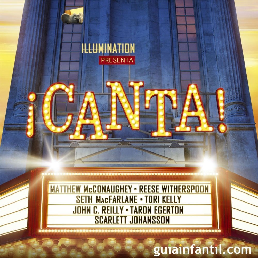 Canta. Película de dibujos animados para niños