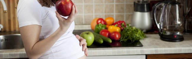 Menú semanal para el embarazo. Semana 28